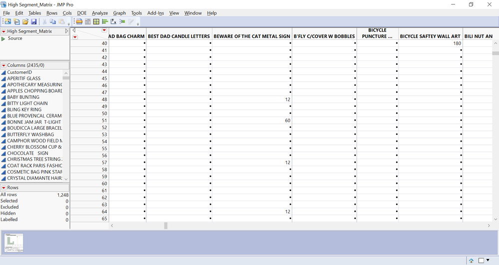 Solved: JSL script for binning - JMP User Community Solved: JSL script for binning - JMP User Community