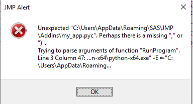 Executing Jsl file through a program - JMP User Community