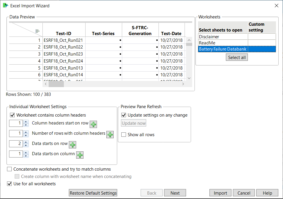 Solved Some Column Are Not Imported Form Excel File Jmp User Community