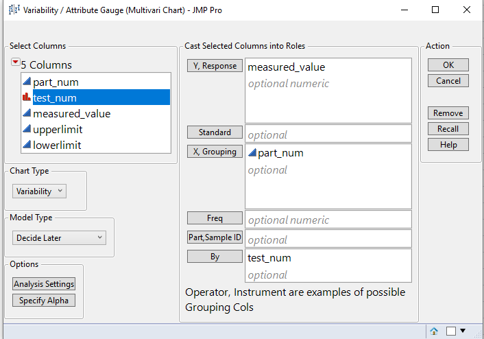 How To Automate Variability Chart Plotting Jmp User Community