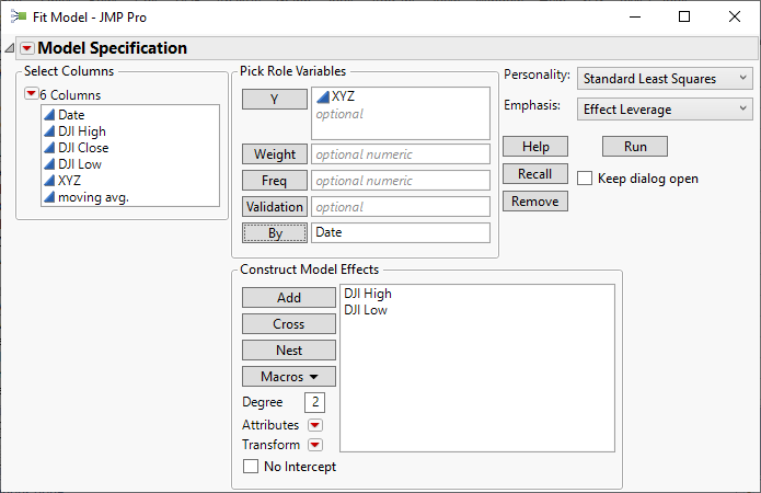 Multithreading In The Fit Model Platform Jmp User Community 0013