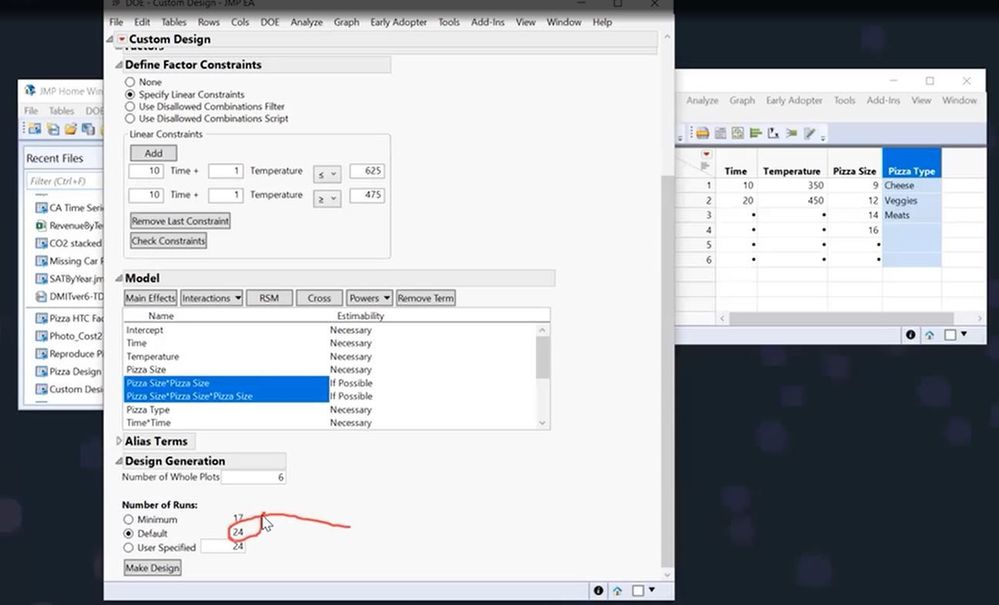 Optimizing Processes Using Designed Experiments - JMP User Community