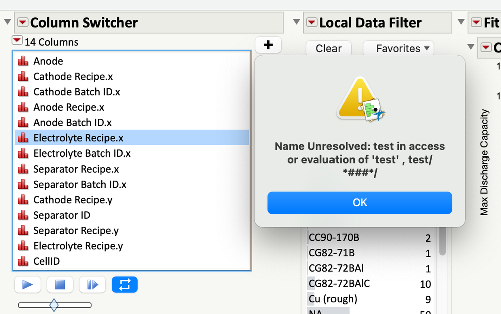 Solved Run Script Ok Versus Add In Script Not Ok Jmp User Community 4787