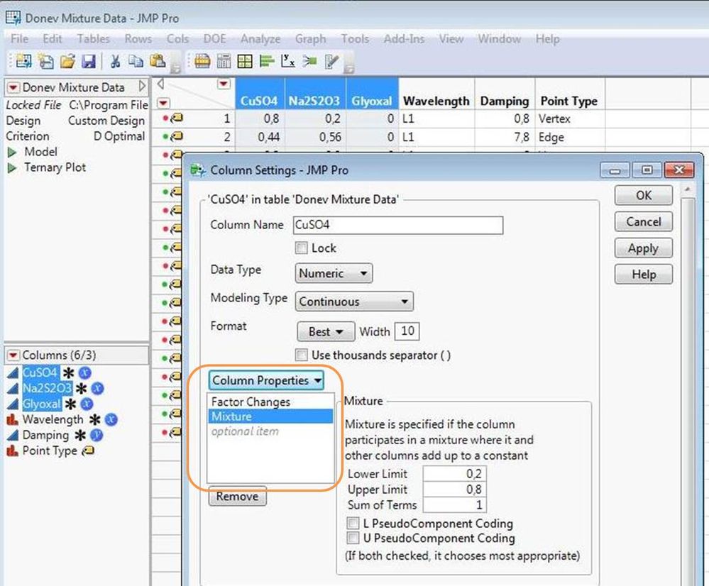 Solved Prediction Profiler With Mixtures Jmp User Community