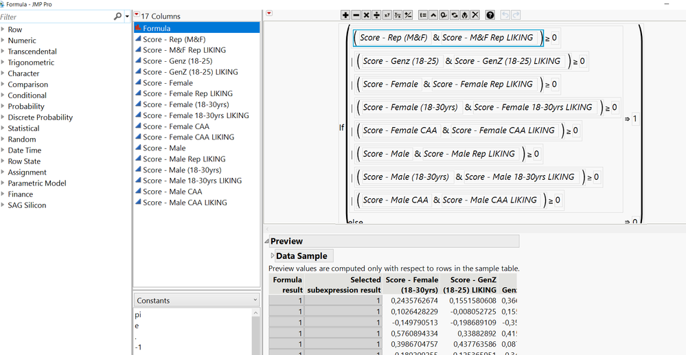 Re: Formula Editor - JMP User Community