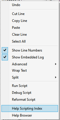 Keyboard shortcut for "Help Scripting Index"? - JMP User Community