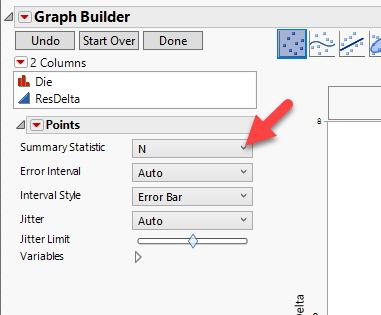 Solved: Re: How to plot Count of values of Nominal data vs. Continuous data - JMP User Community