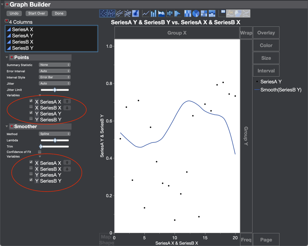 Re How Do I Plot Multiple Xy Series In One Graph Jmp User Community 