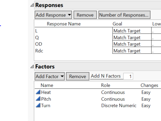 Solved: Power analysis for Mutiple response DOE - JMP User Community