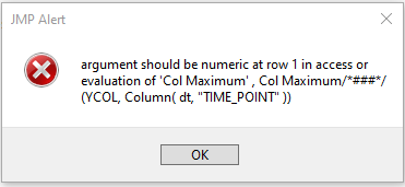 Solved: JMP Pro 16.1 > JSL > Col Maximum (:DATA, :BY_CAT) Returns an error: Bug or Synta ...