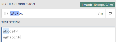 Solved: Regex: disable singleline option - JMP User Community