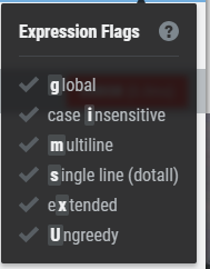Regex: add options for all flags - JMP User Community
