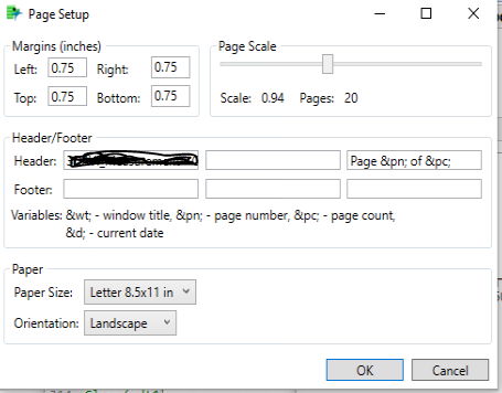 Solved: How to convert Page Setup Setting (PDF) to JSL Script? - JMP User Community