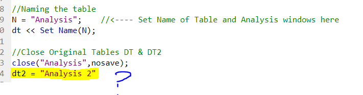 Solved: Multiple File Importer opening 2 tables? - JMP User Community