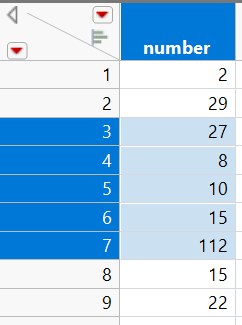 Solved: How do we find the max value of several rows in a column? - JMP User Community