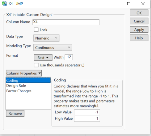 Solved: Augment Design Issue - Adding a Factor not working - JMP User Community