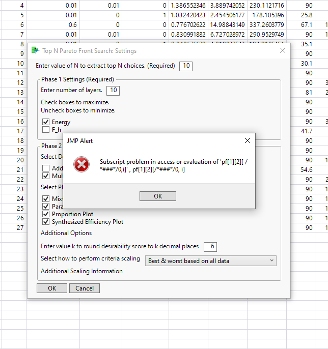 Pareto Front add in - JMP User Community