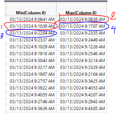Solved: subtract cells from different rows - JMP User Community