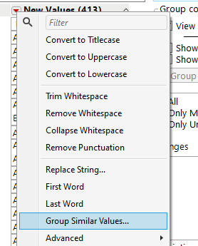 Solved: Script the "Group Similar Values" function in the Recode platform with JSL - JMP User ...
