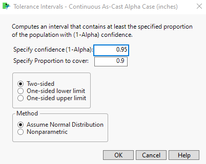 Solved: Inputting a data range and "increment by" into a user input box - JMP User Community