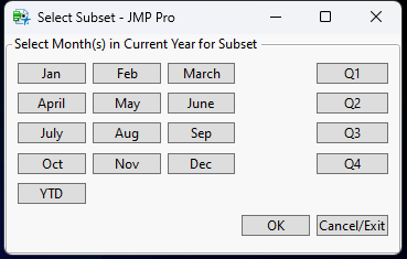 Solved: Toggle button box or something similar - JMP User Community