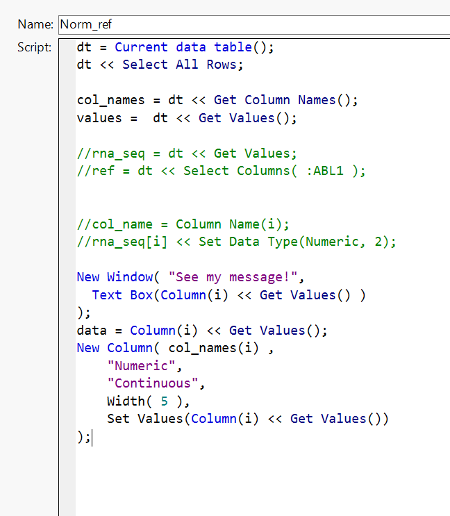 Create A Multiple New Columns Based On Formula Jmp User Community