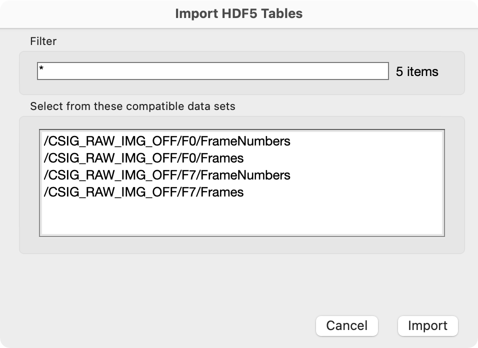 Solved: Help on opening hdf5 files - JMP User Community