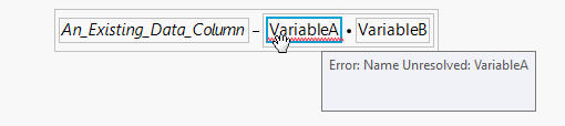 Solved Convert Script Variable To Static Value In New Column Formula
