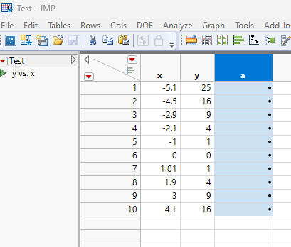 Second Degree Polynomial Parameter Script - JMP User Community