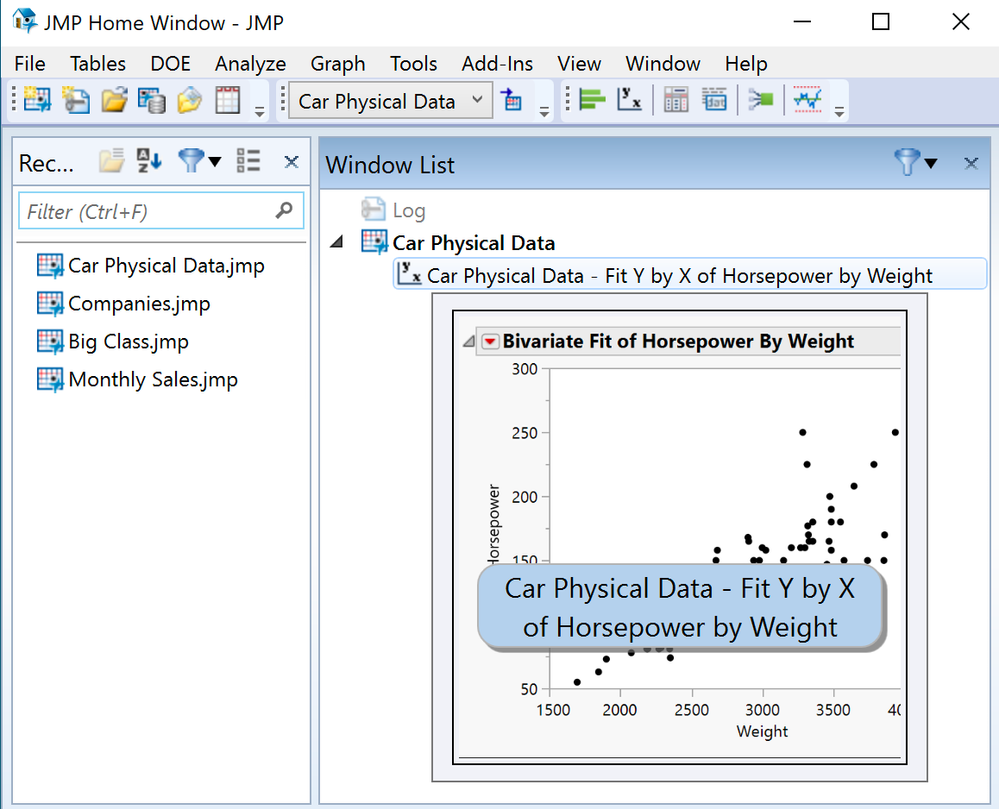 Navigating the JMP interface in Microsoft Windows - JMP User Community
