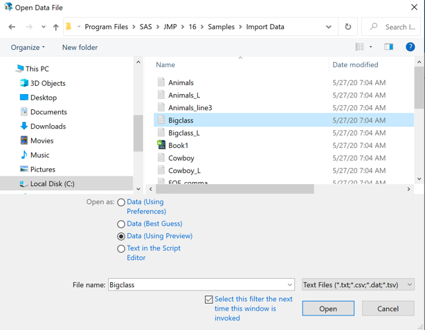 Importing Text Files - JMP User Community