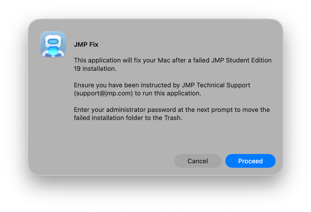 Unable to authorize JMP 19 Student Edition on MacOS - JMP User Community