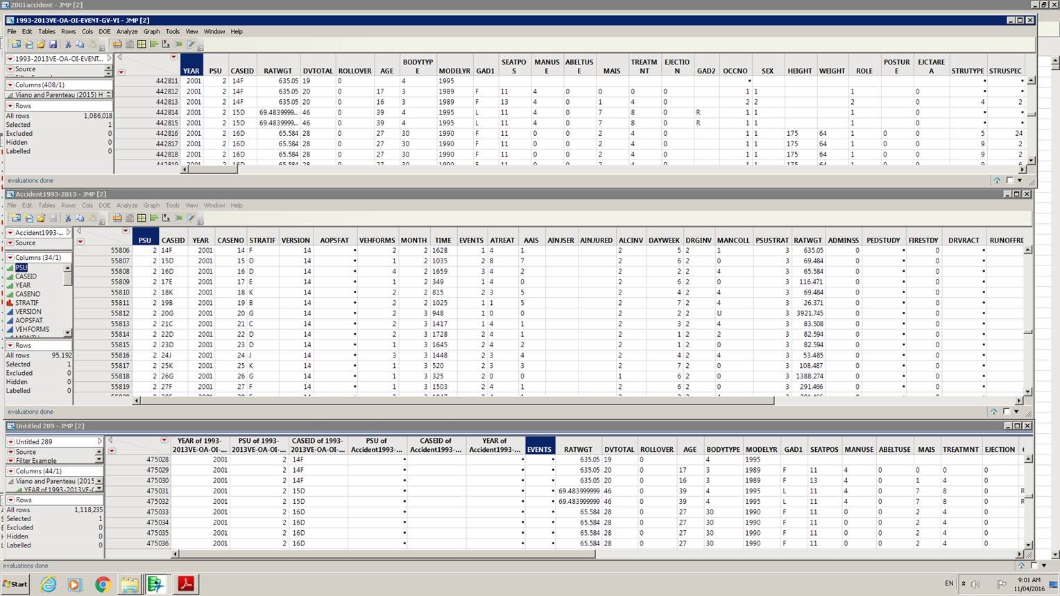 Solved: How do I join two data tables without losing data? - JMP User Community