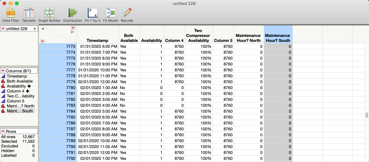 Solved Rolling Sum In Formula Editor JMP User Community
