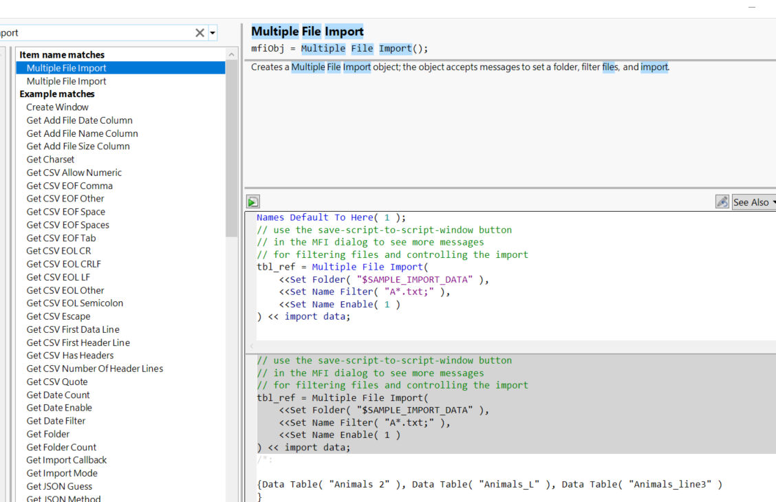 Solved Multiple File Import Auto Naming Data Table Jmp User Community 0608