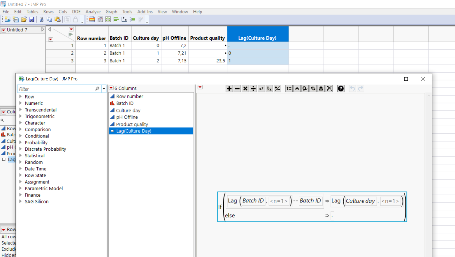 Filtering and row selections - JMP User Community