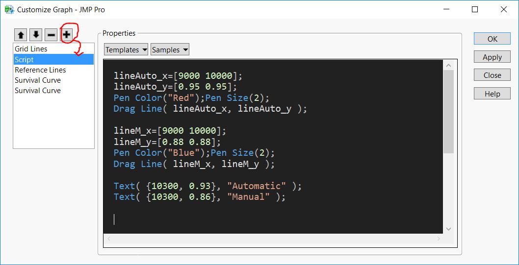Solved: How to move the labels inside the picture? - JMP User Community
