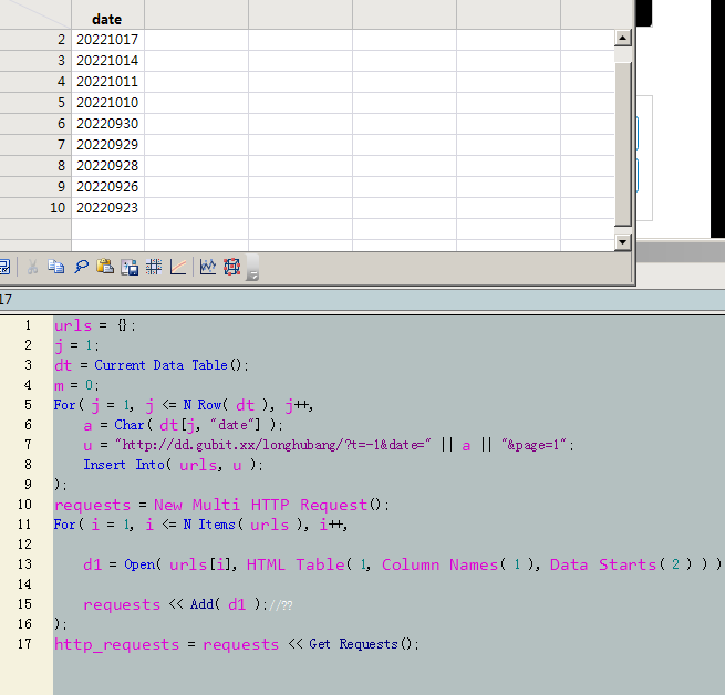 Questions about "Multi HTTP Request" of JMP17? - JMP User Community