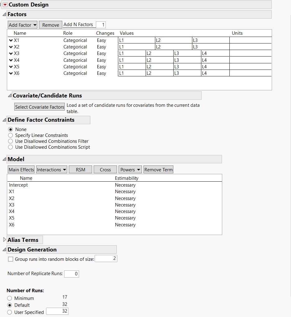Solved Designing Fractional Factorial Design Choice Experiment Jmp