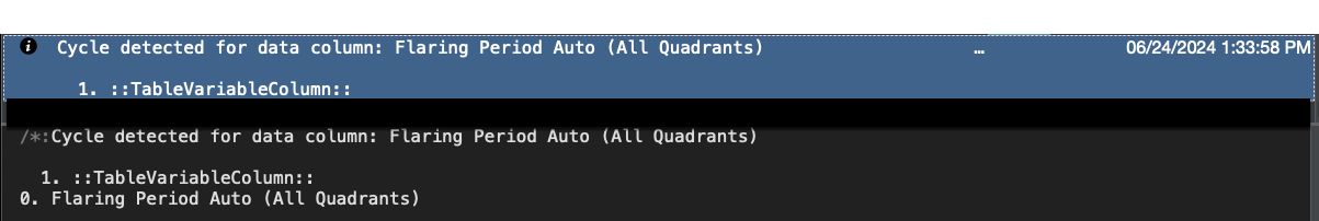 Tracking down a cycle error - JMP User Community