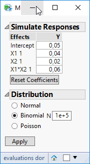 JMP Simulate Responses feature for binomial data - JMP User Community
