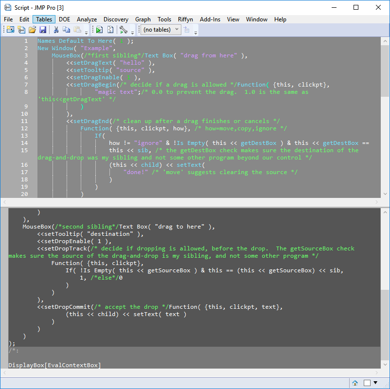 JSL Text Editor Color Themes - Page 2 - JMP User Community