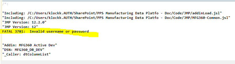 Solved: Open Database() Errors - JMP User Community