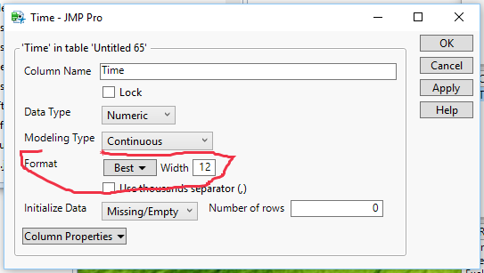 Solved: Time in Seconds to HH:MM:SS Format - JMP User Community