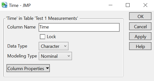 Solved: Time in Seconds to HH:MM:SS Format - JMP User Community