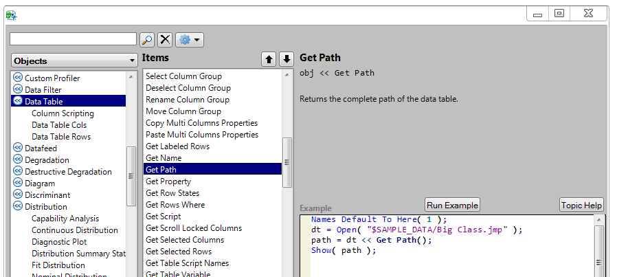 Solved Get Current Dir Path From Other File Not The Jsl File Jmp User Community 