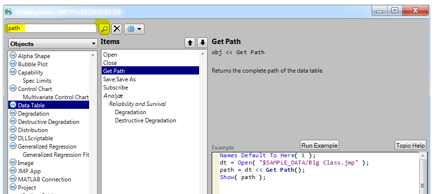 Solved: get current dir path from other file (not the jsl file) - JMP ...
