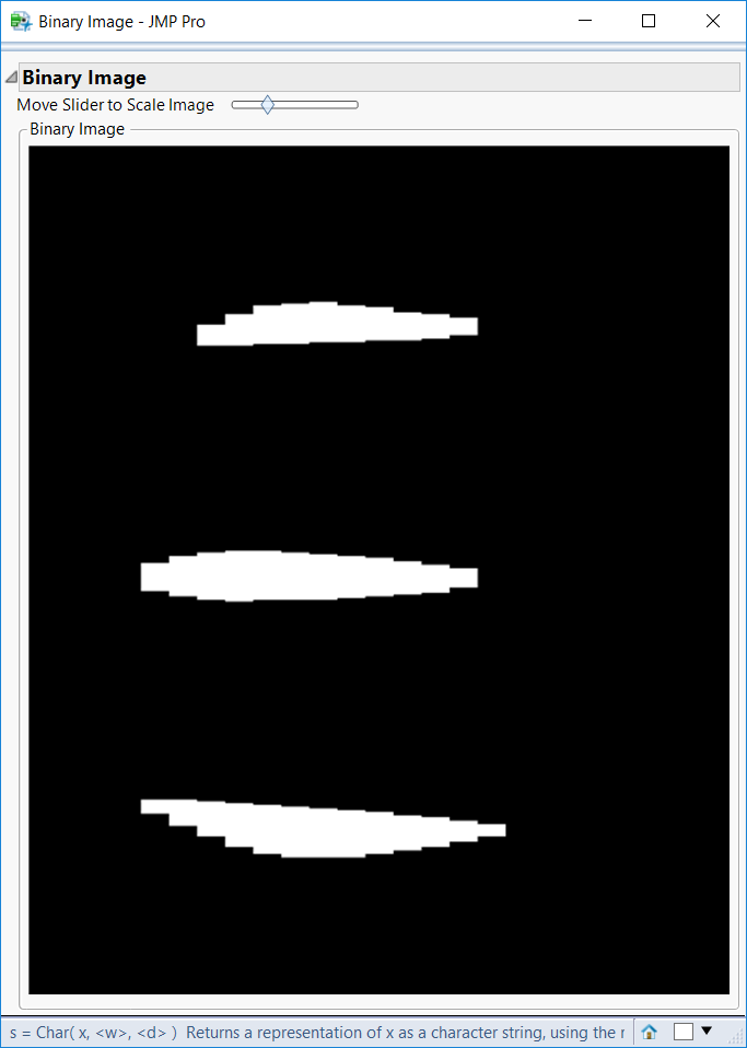 Solved: Need help with graphing a binary image matrix - JMP User Community