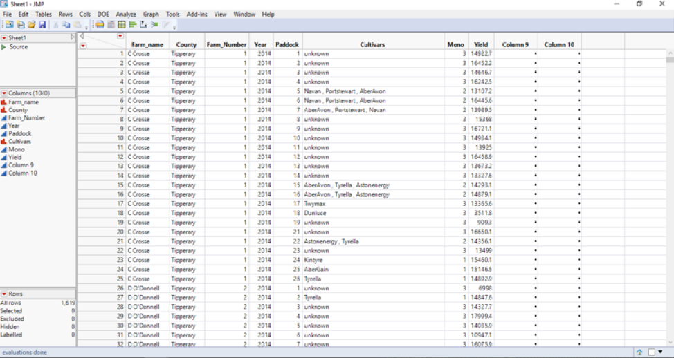 Solved: How to delete rows based upon a condition - JMP User Community