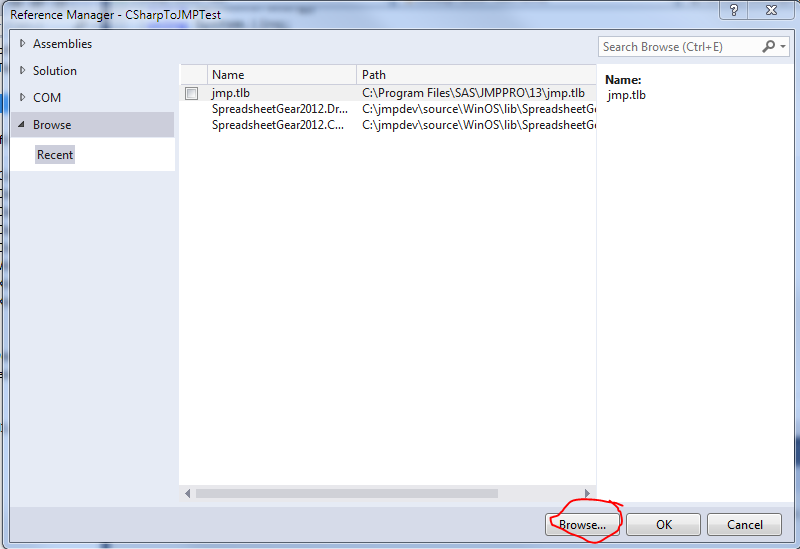 Automating JMP with c# and visual studio. - JMP User Community